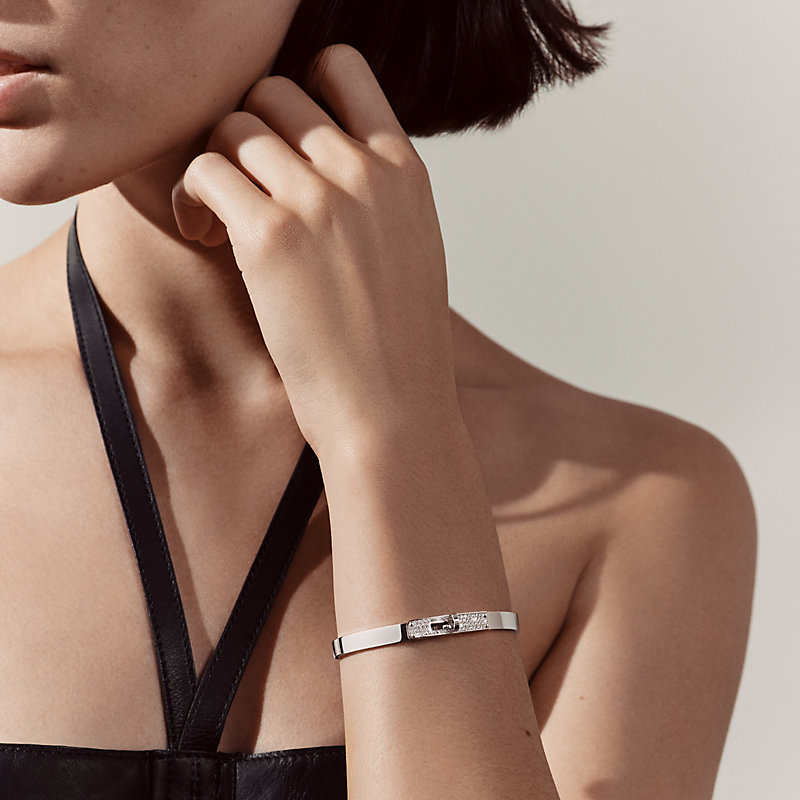 Hermes kelly bracelet white gold store